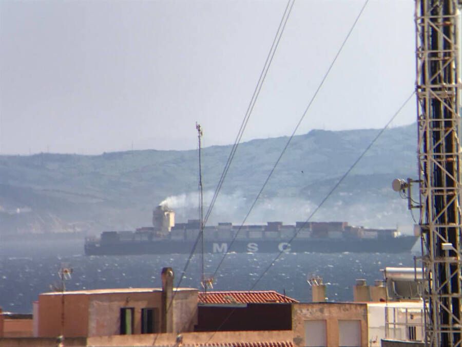 Agaden denuncia contaminación ambiental por parte de tres buques de MSC