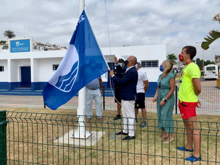 Getares luce por décimo año consecutivo la Bandera Azul de los Mares ...