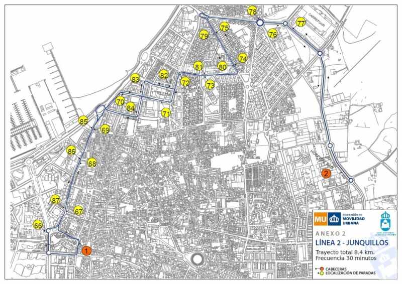 Movilidad Urbana da a conocer los trayectos del nuevo servicio de ...