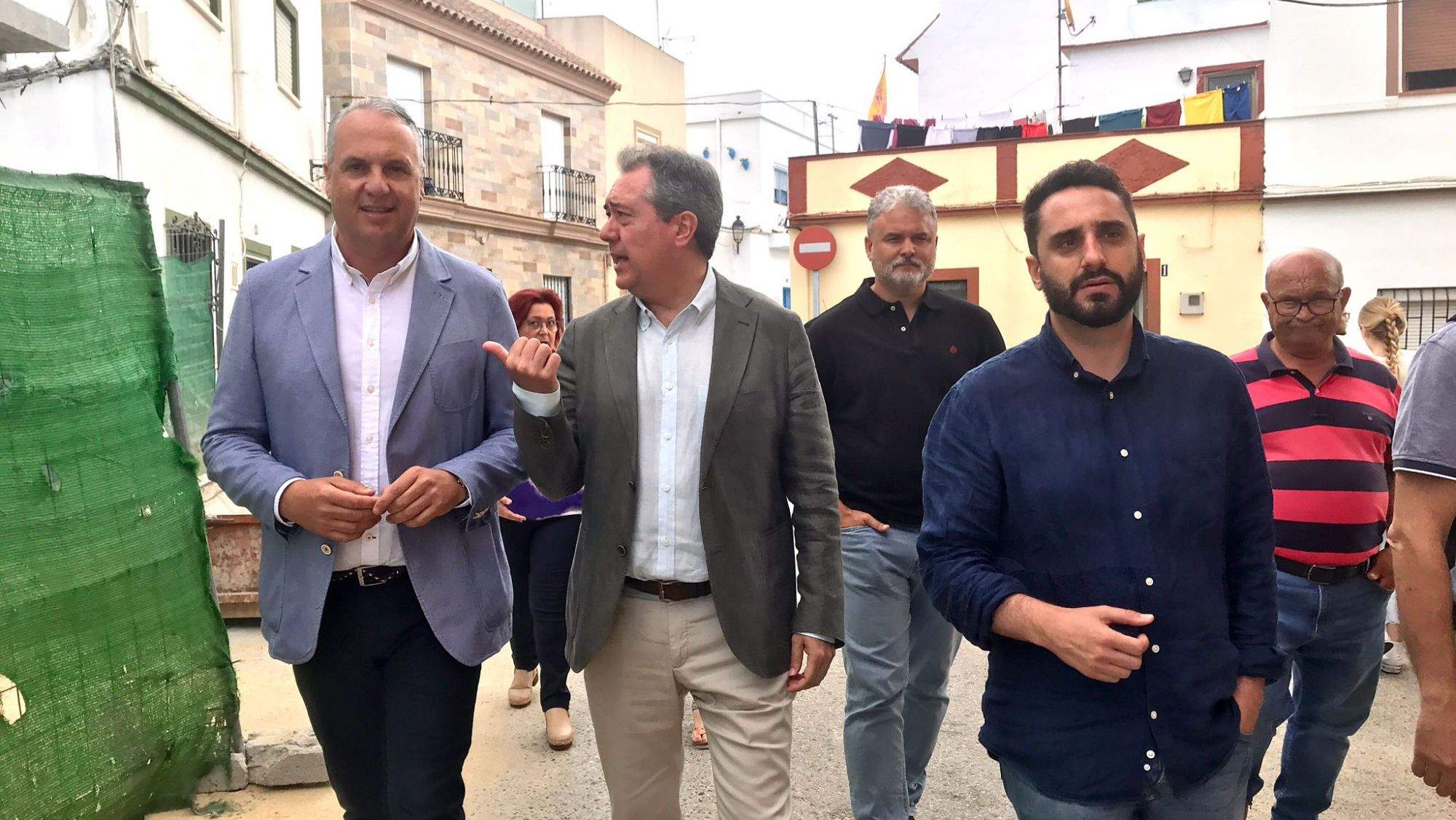 Juan Espadas muestra su apoyo al proyecto de Daniel Perea para Los Barrios