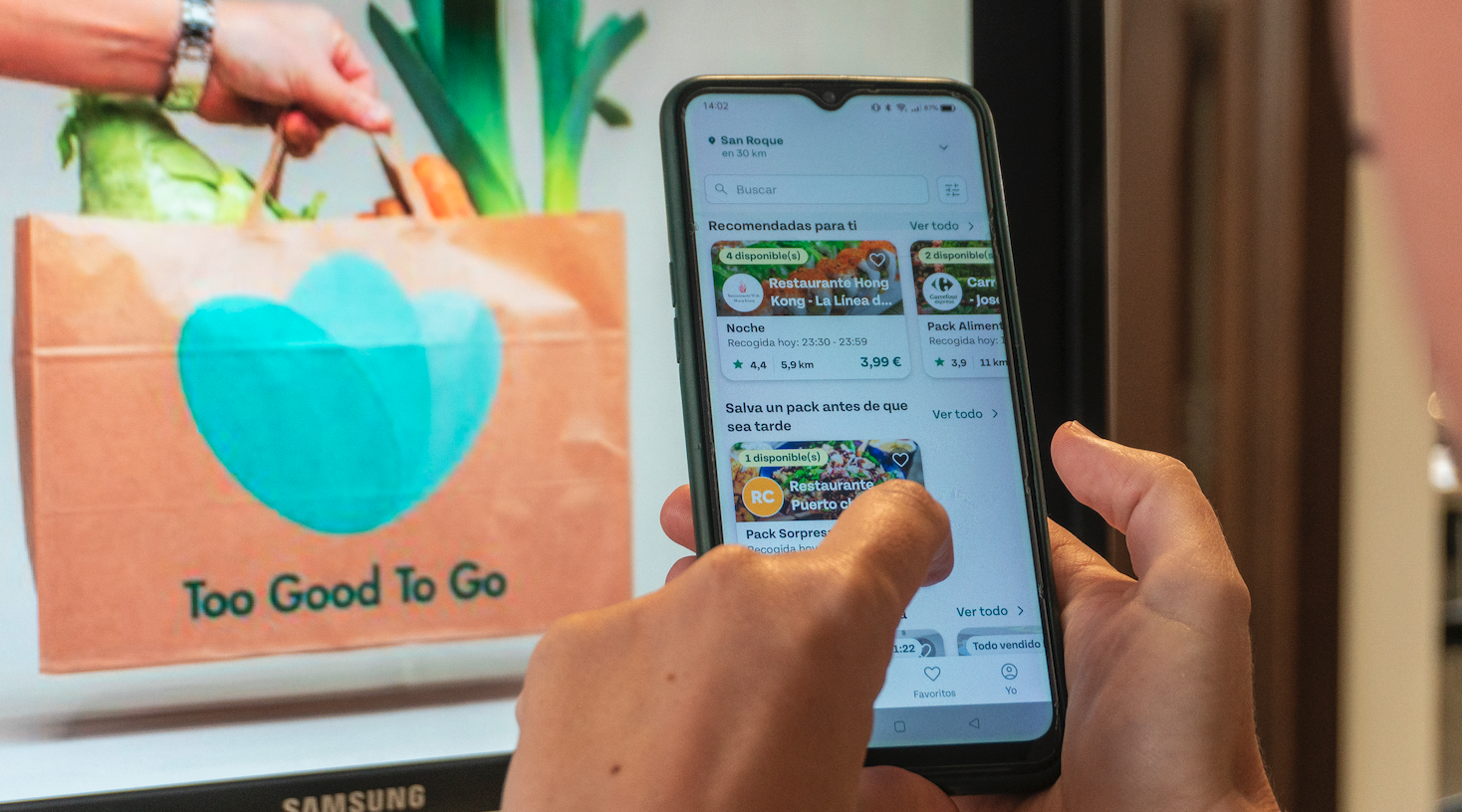Too Good To Go: la app con la que puedes comer más barato en la comarca