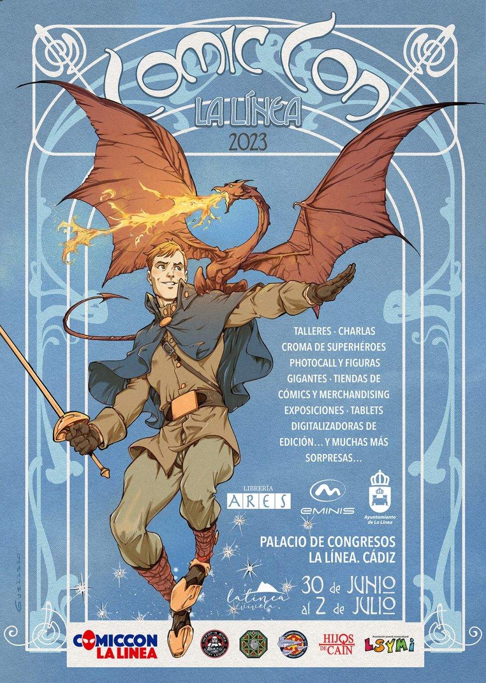 La Línea celebrará un salón profesional del cómic en homenaje a Carlos ...