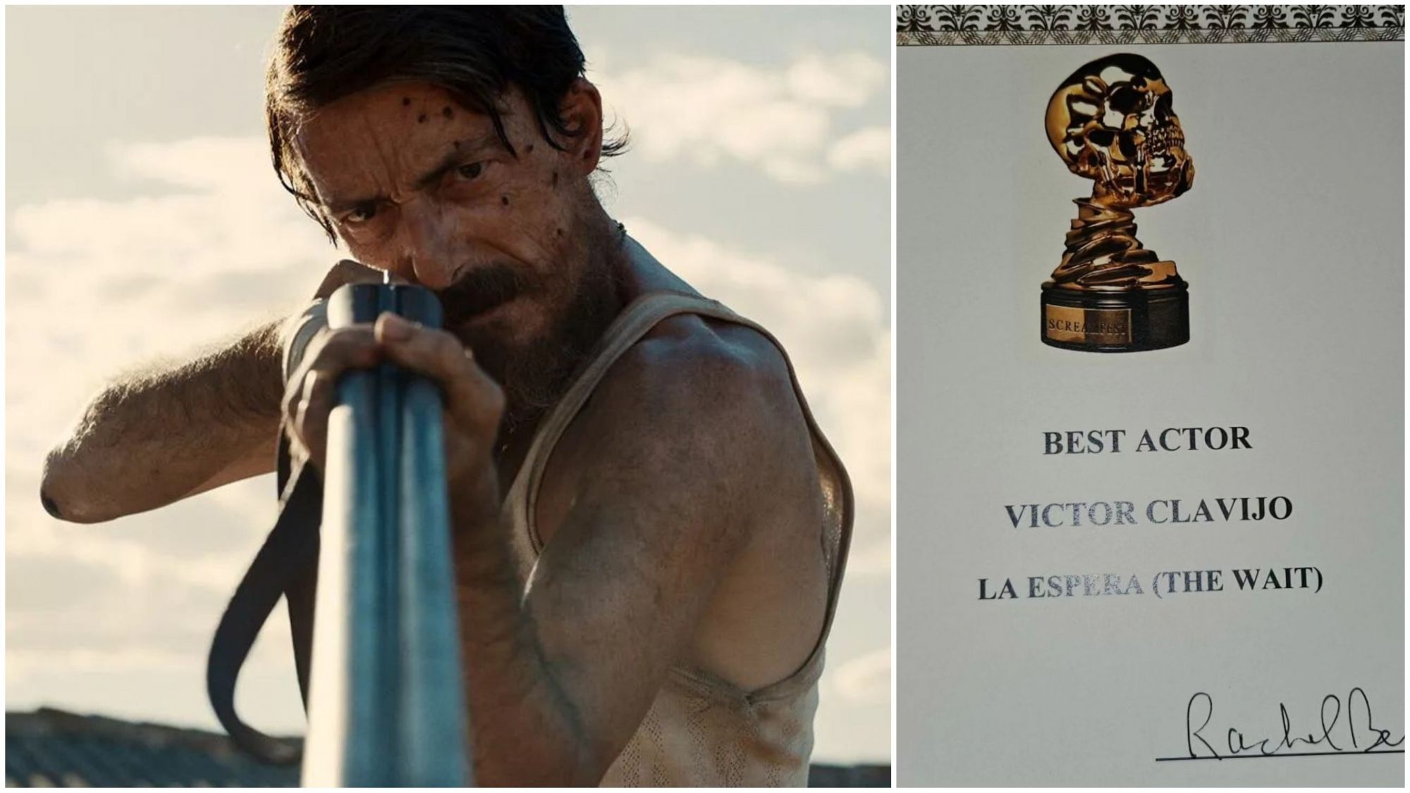 El algecireño Víctor Clavijo, reconocido como mejor actor en un ...