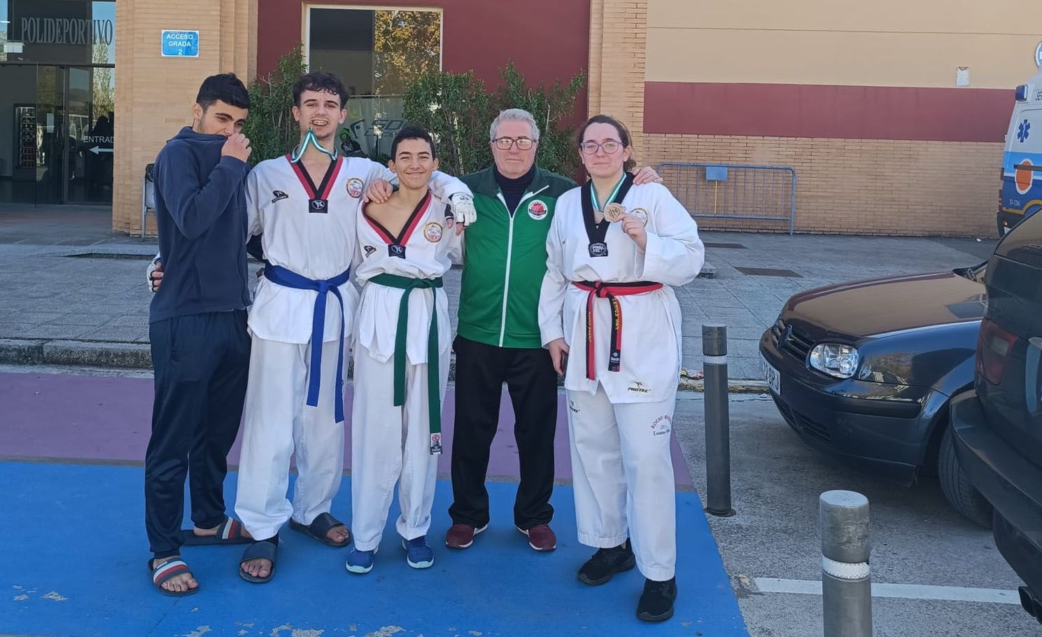 Álvaro Cuadros y Rocío Bueno, del Lemus Han, bronces en el Campeonato ...