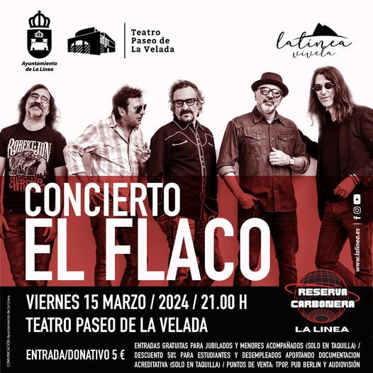 El Flaco protagoniza este viernes el concierto del ciclo 'Reserva ...