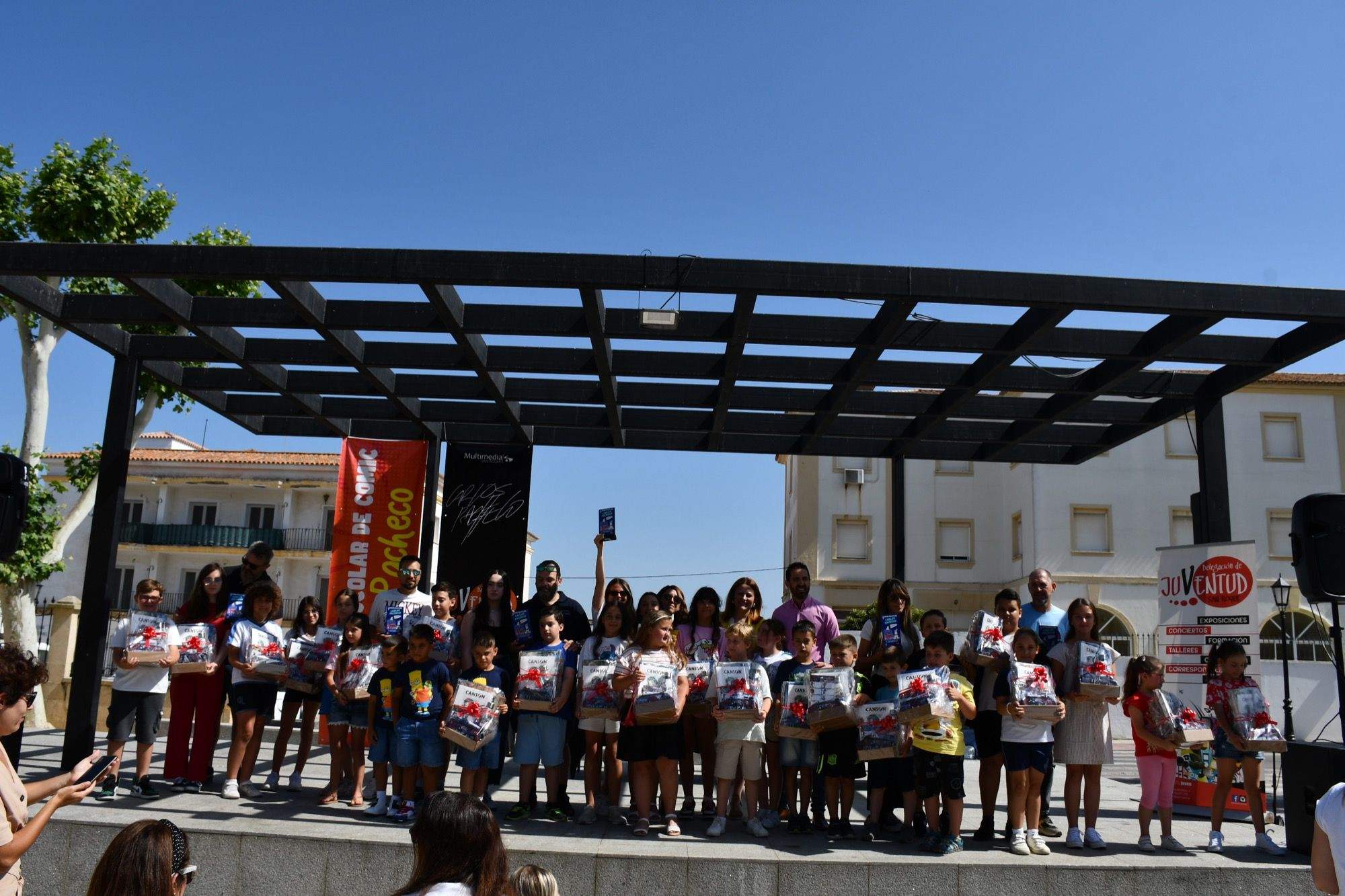 San Roque entrega los premios del IX Certamen Escolar de Cómic Carlos ...