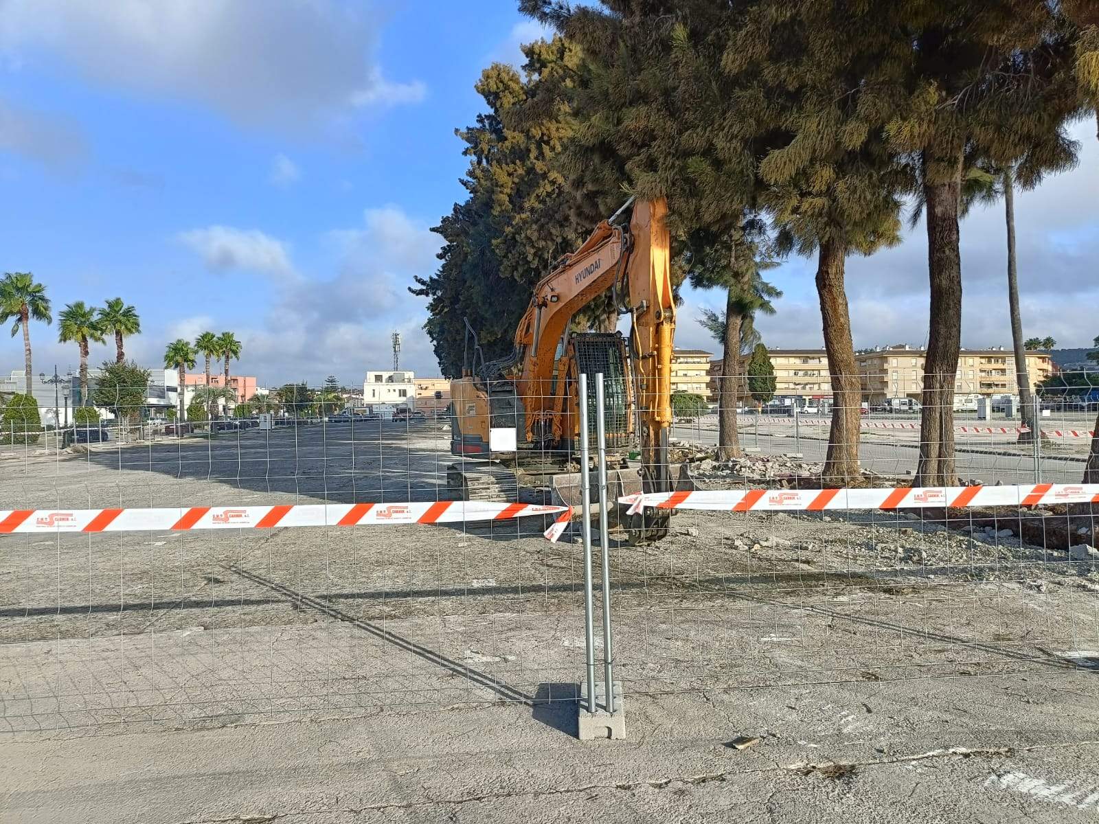 Arrancan las obras de la primera fase de remodelación del recinto ferial de Los Barrios