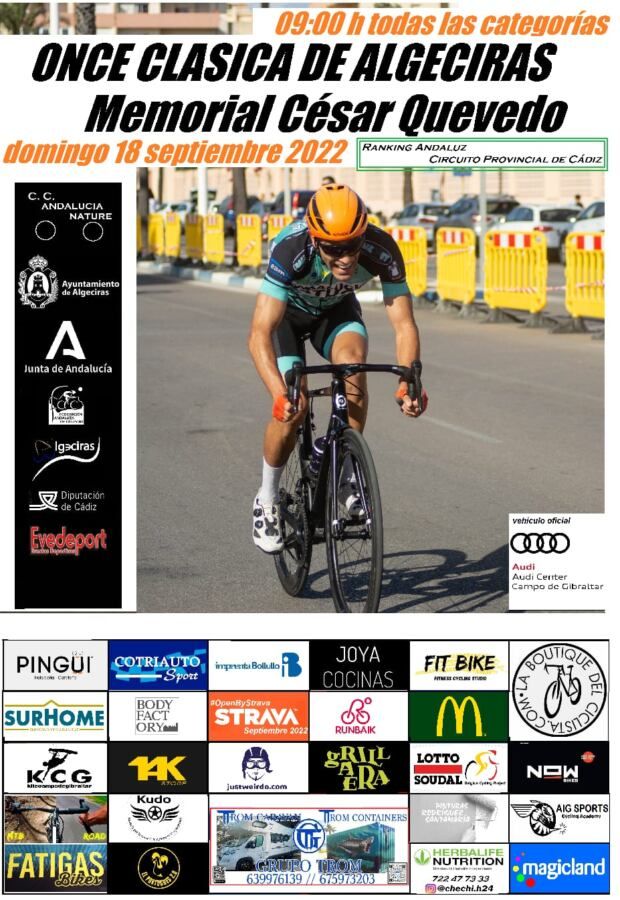 Algeciras espera con ganas la Once Clásica-Memorial 'César Quevedo' de ...