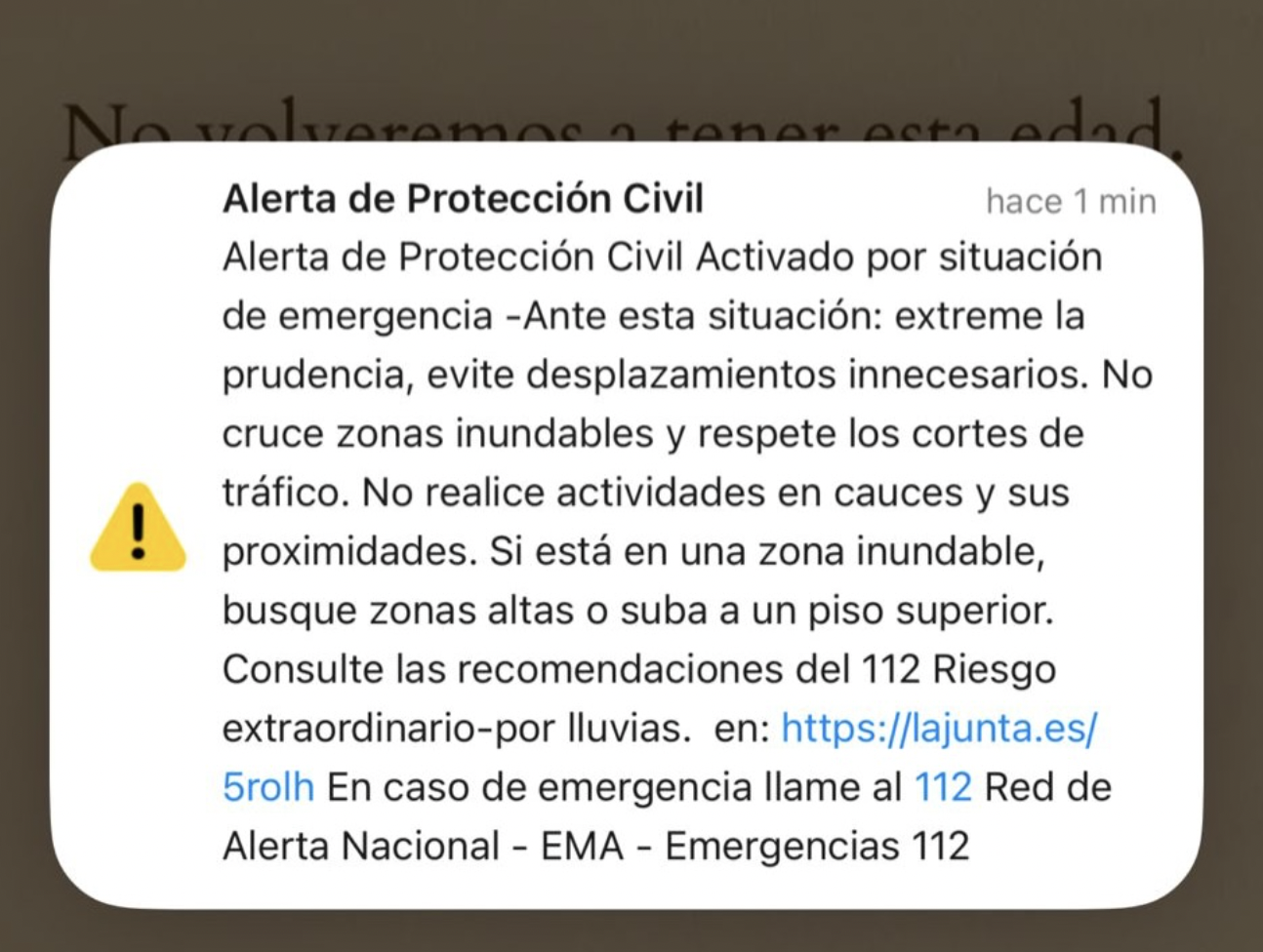 Enviado a los teléfonos el aviso 'EsAlert' a Los Barrios, Castellar ...