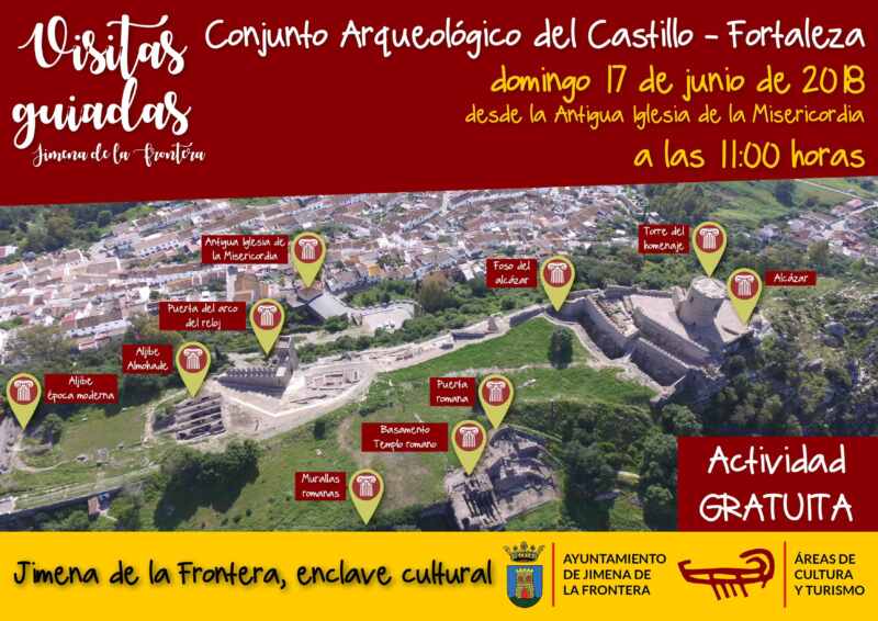 Visita guiada gratuita al conjunto del castillo-fortaleza de Jimena